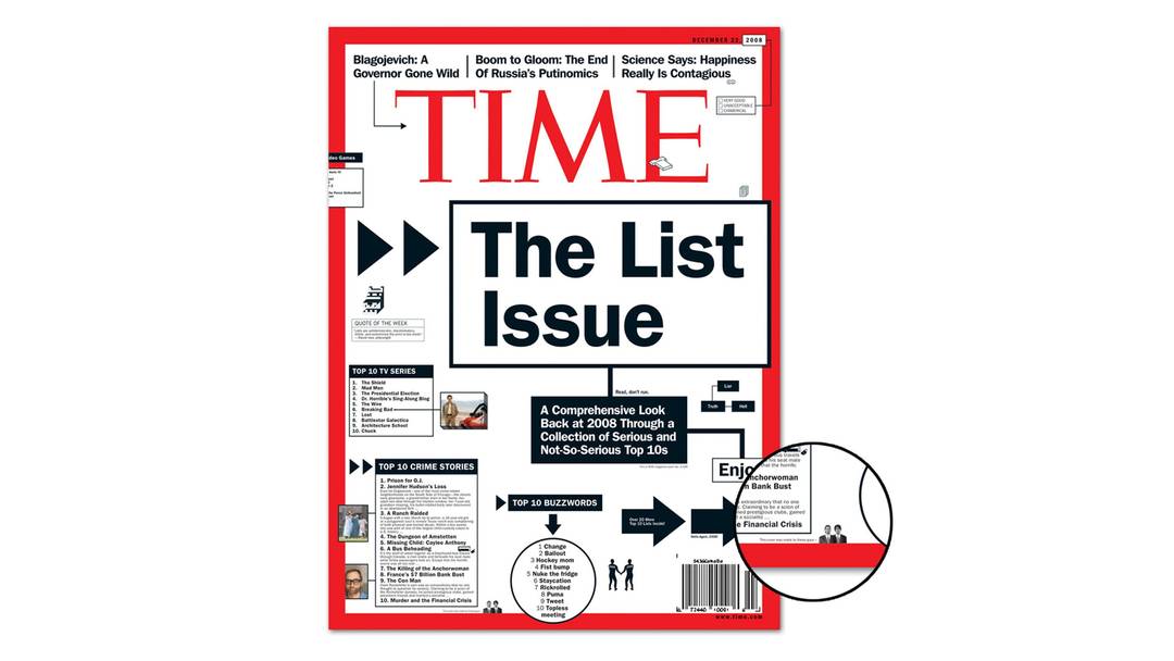 karlssonwilker, inc. — TIME Magazine Cover Design